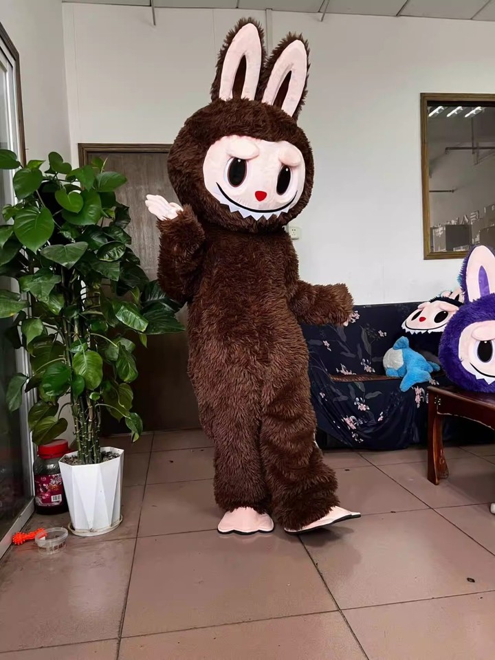 HOT Adult Suit Size LABUBU Cartoon mascot costume | eBay
