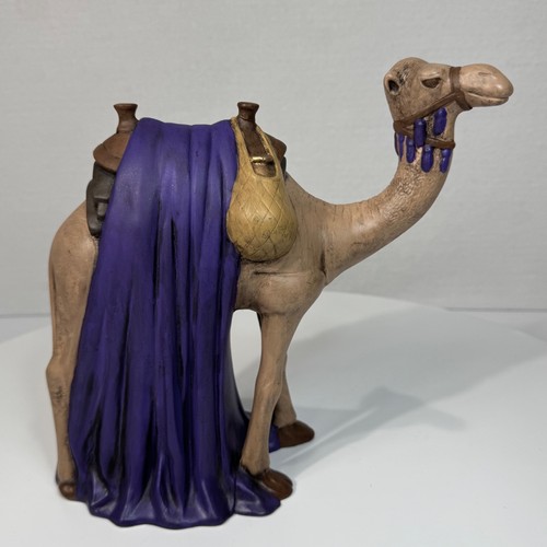 Vintage Ceramic Camel Figurine For Nativity Scene Christmas Decor Large ...