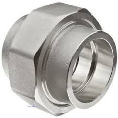 1-1/2" 3000# Socket-Weld MSS-SP-83 Unions A105 Forged Steel Fitting
