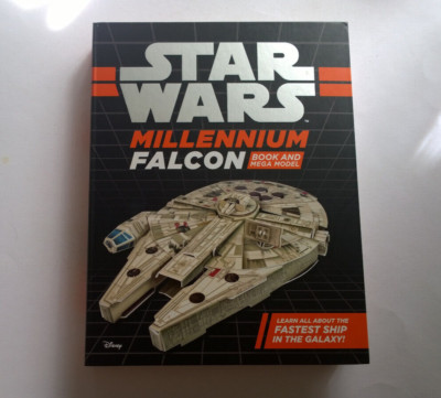 Brand new Star Wars Millennium Falcon Book And Mega Model Folder | eBay ...