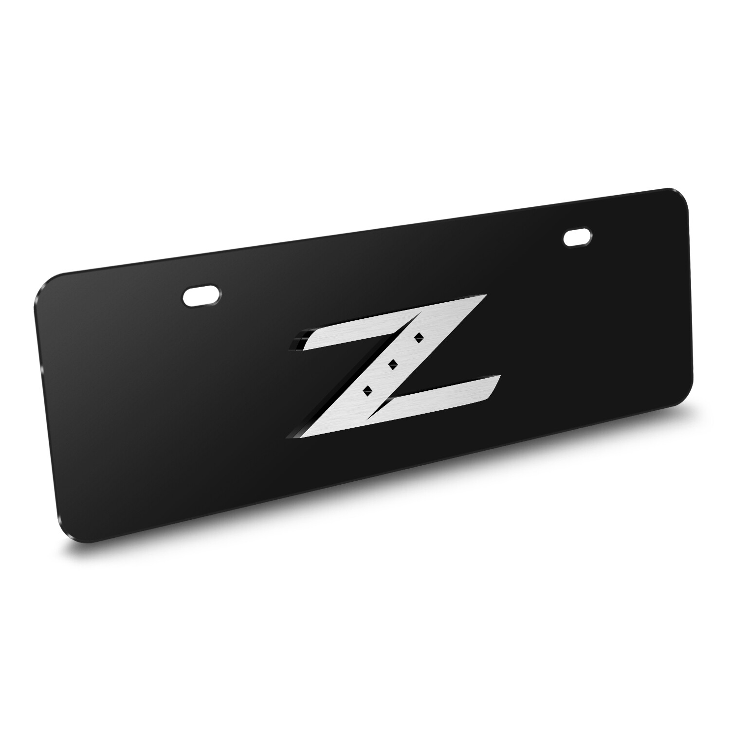 Nissan 350Z Z Logo European Look Half-Size Black Stainless Steel ...
