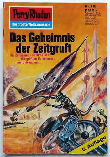 Perry Rhodan 5. Auflage Nr. 12 - Das Geheimnis der Zeitgruft | eBay