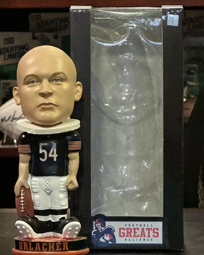 Brian Urlacher Chicago Bears Knucklehead Big Head Bobblehead NFL ...