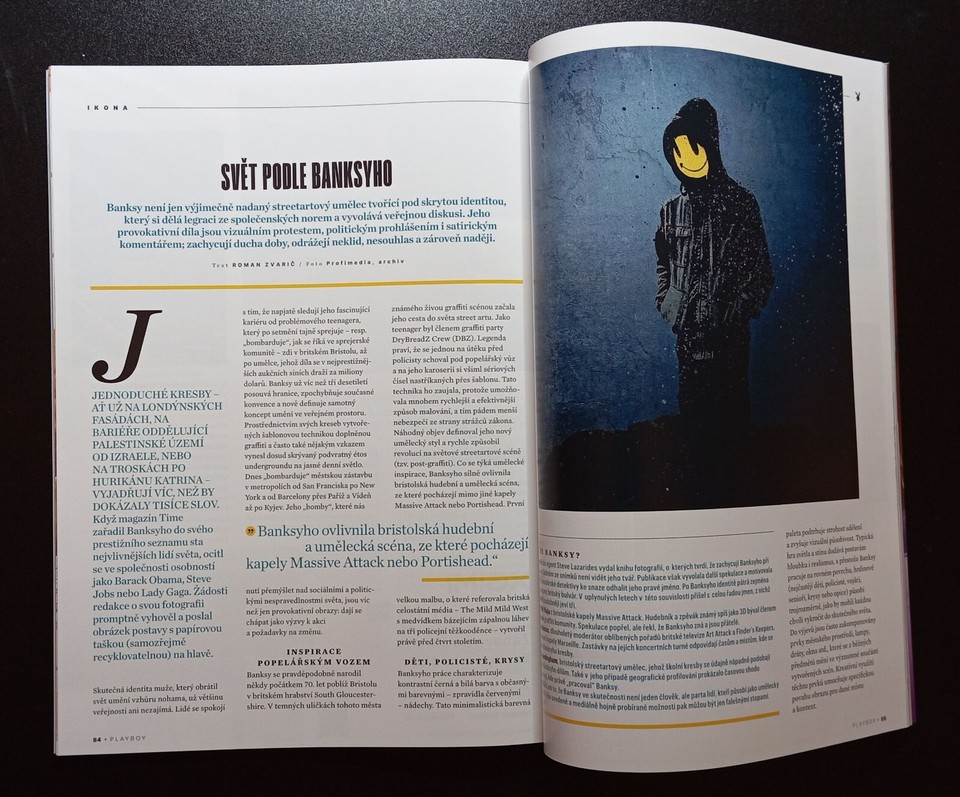 Playboy CZ 11 2024 ART Anastasia Banksy JW Mind Strike Graffiti David Cerny | eBay