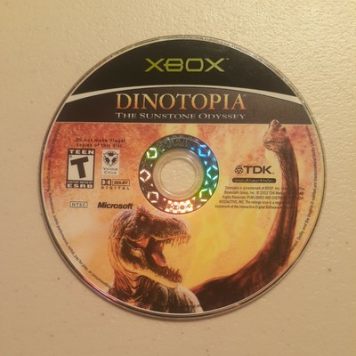 Dinotopia Sunstone Odyssey Original Microsoft Xbox Game Disc Only | eBay