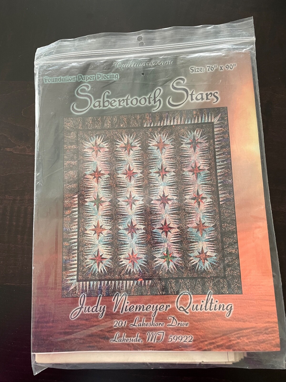 Sabertooth Stars Quilt Pattern Judy Niemeyer Foundation Paper Piecing ...