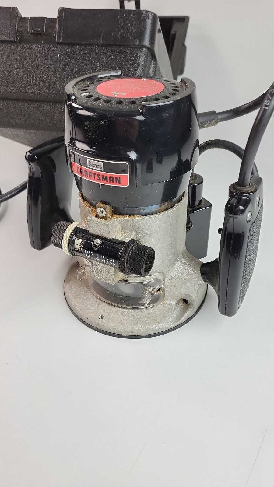 Sears Craftsman Plunge Router 315.17480 Built In Light 6.5 Amp With ...