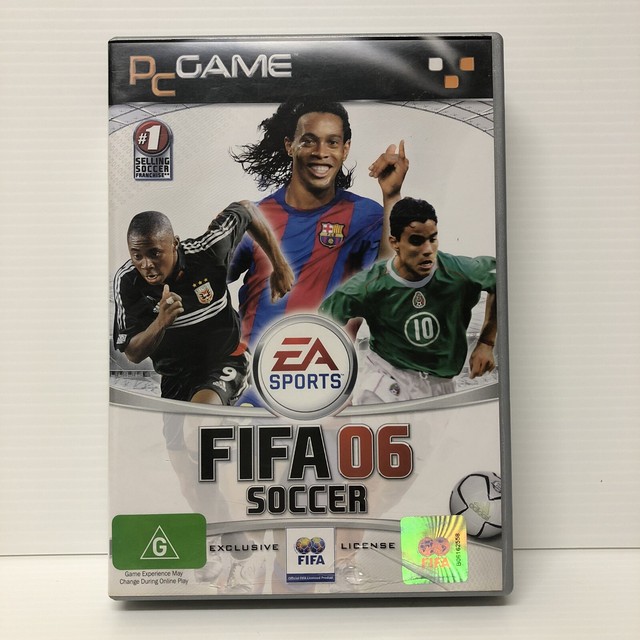 FIFA 06 Soccer PC Game EA Sports 4 Discs Manual Not Inlcuded for sale ...