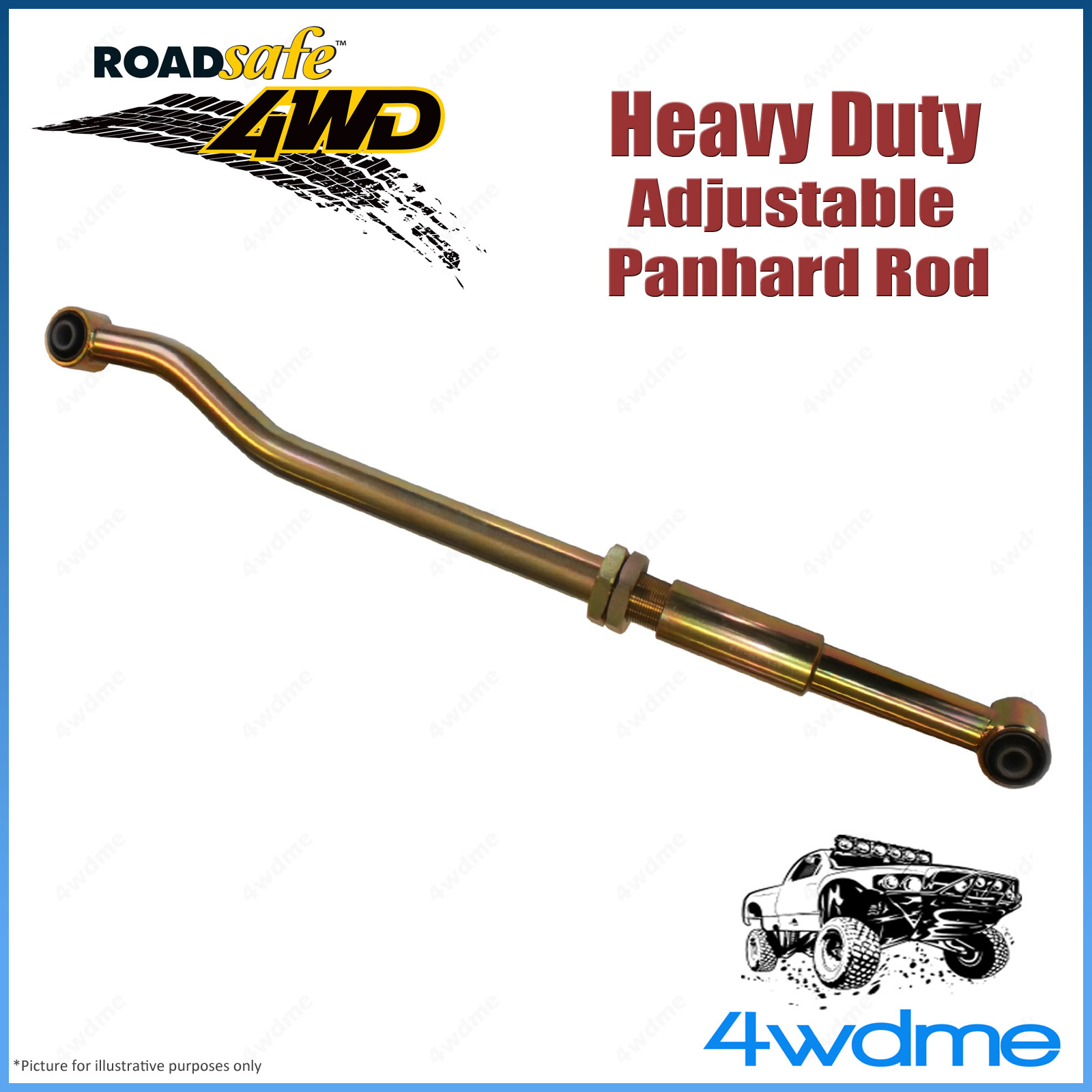 For Toyota Landcruiser VDJ78 Series DPF Roadsafe Adjustable Front HD ...