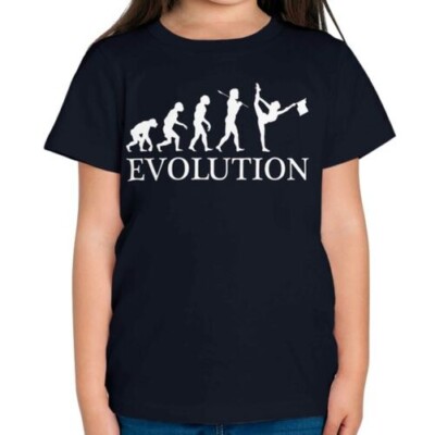 FLAG TWIRLING EVOLUTION KIDS T-SHIRT TEE TOP GIFT TWIRLER EQUIPMENT ...