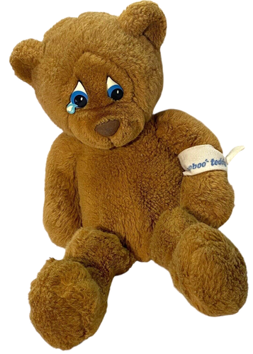 Vintage Applause 1980's Booboo Bear 15" Stuffed Plush w/Bandage Rare ...