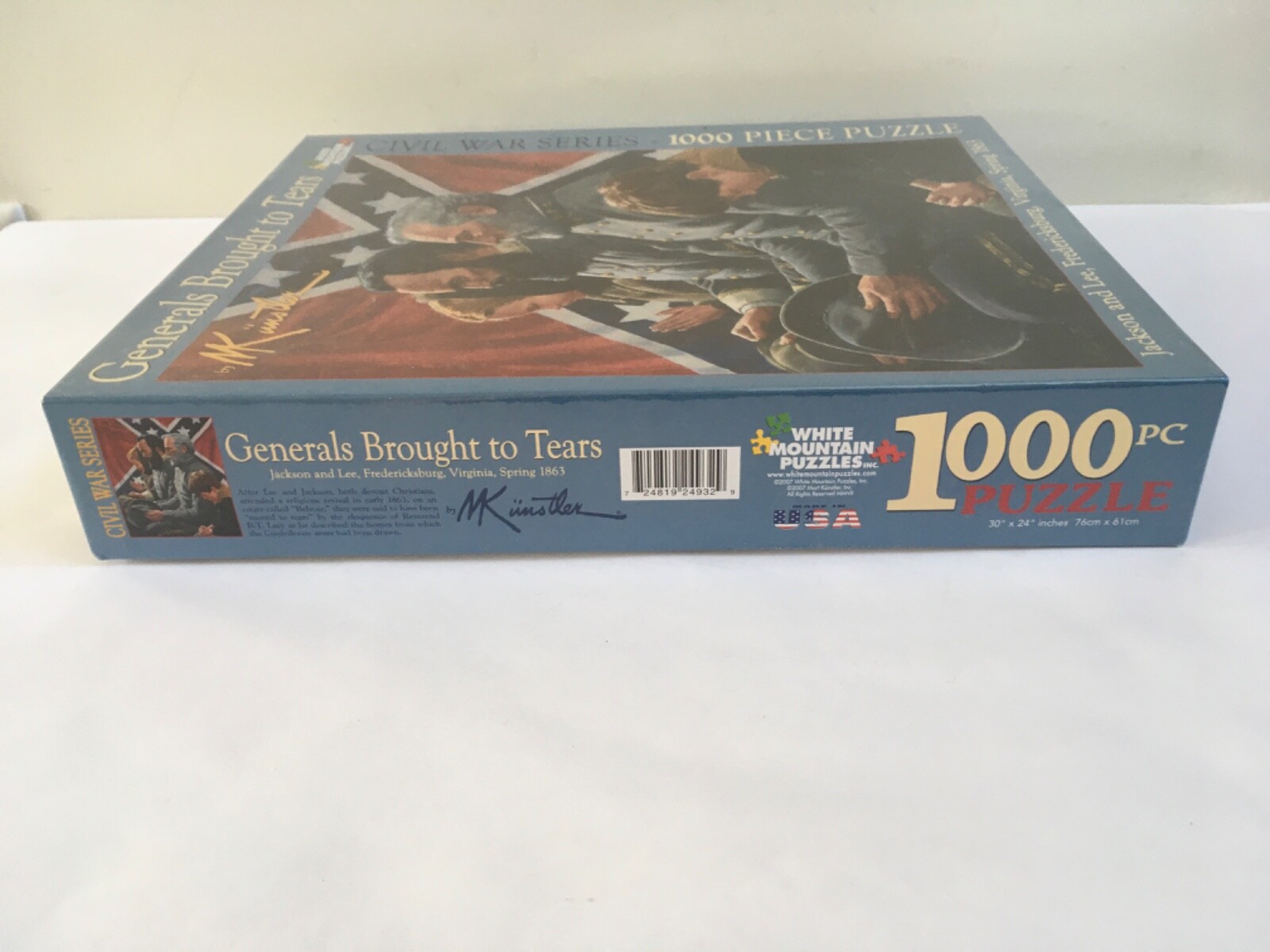 Generals Brought to Tears 1000 Pc Jigsaw Puzzle 30x24 Civil War White ...