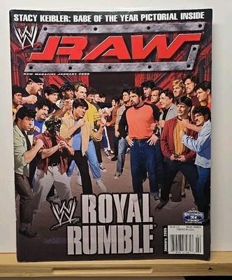 WWE Raw Magazine January 2005 Royal Rumble Cover Stacy Kiebler Sexy! | eBay
