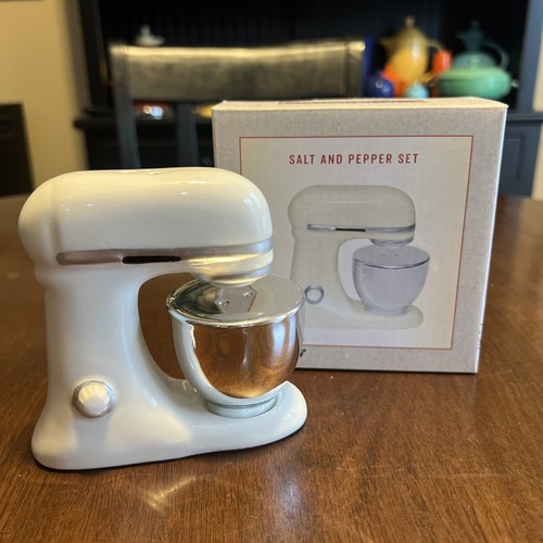 Cracker Barrel Stand Mixer Salt & Pepper Set HTF Shakers | eBay