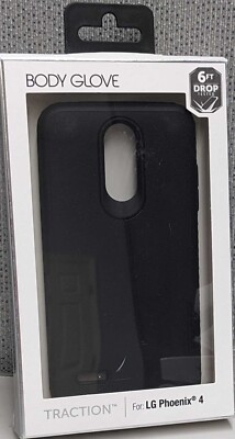 Body Glove Traction Series Case for LG Phoenix 4 - Black | eBay