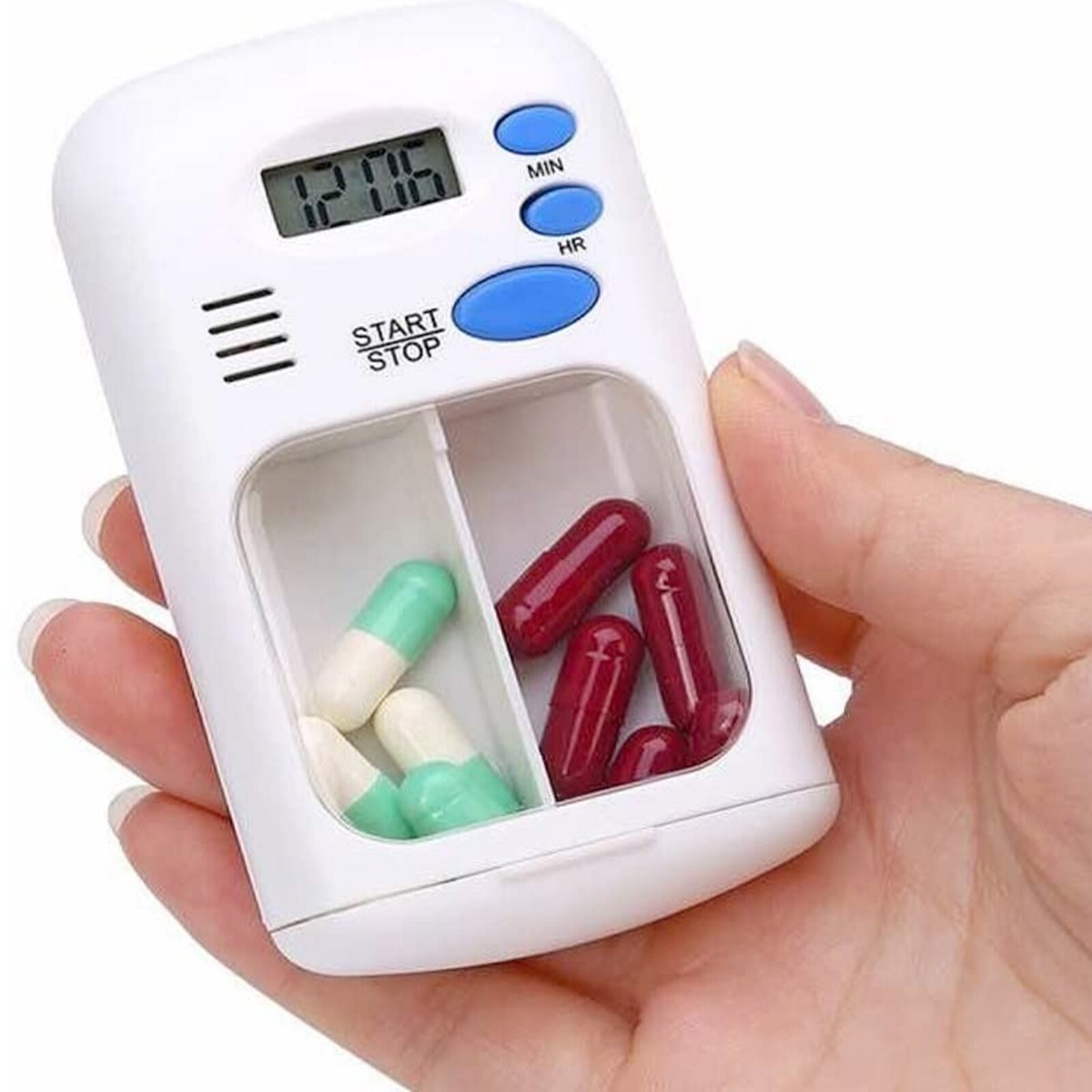 Medication Reminder Alarm Pill Box