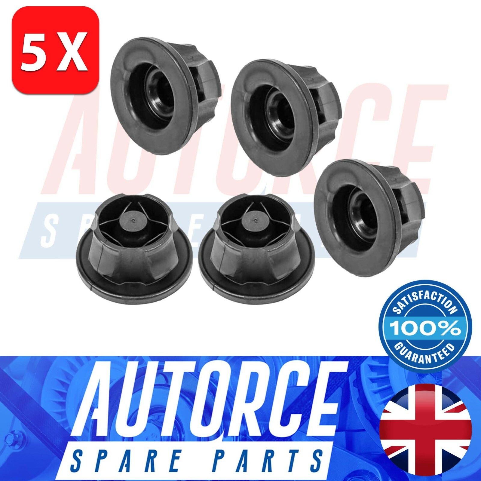5x Engine Cover Grommets Bung Absorbers For Mercedes-Benz 6420940785 ...