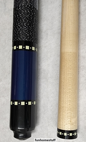 Blue LUCKY McDermott Cues L11 METALLIC BLUE Two-piece Billiard Pool Cue ...