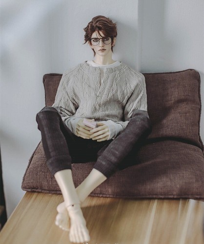 BJD Doll 1/3 Muscle Uncle Man Male Jointed Body Resin Free Faceup Eyes ...