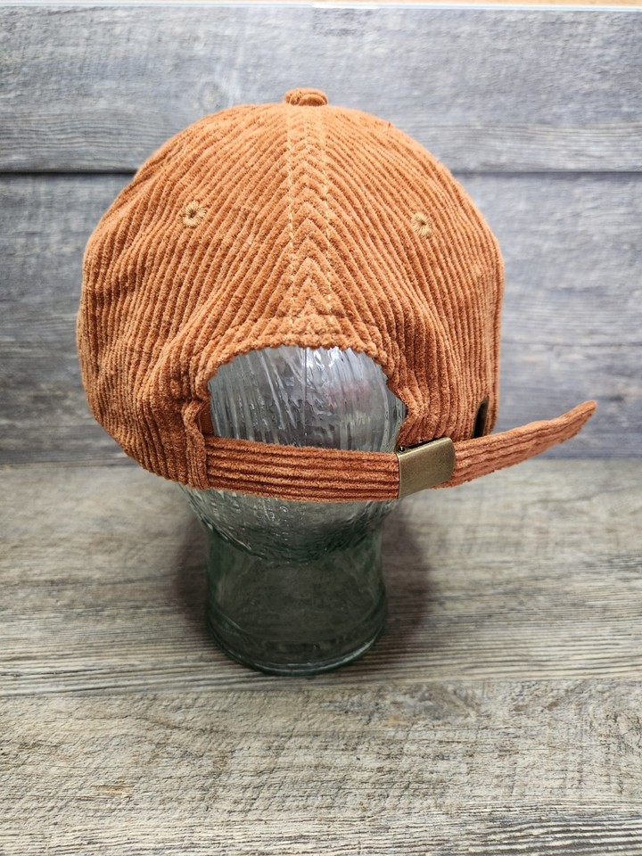 Brain Dead Mushroom Head 6-Panel Cap Rust Corduroy Adjustable Clip Back ...
