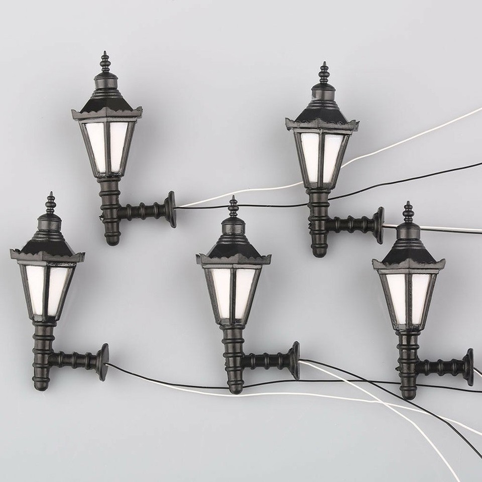 3V Voltage Only Train Railway Park LED Lamppost Lamps for Model Scale ...