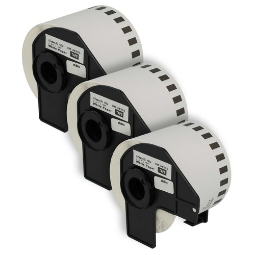 3x rouleaux d'étiquettes ruban compatible avec Brother PT QL-710W QL ...