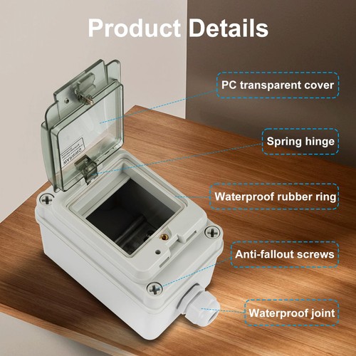 Waterproof ABS Enclosure Cabinet Junction Box Ventilated Design Indoor ...