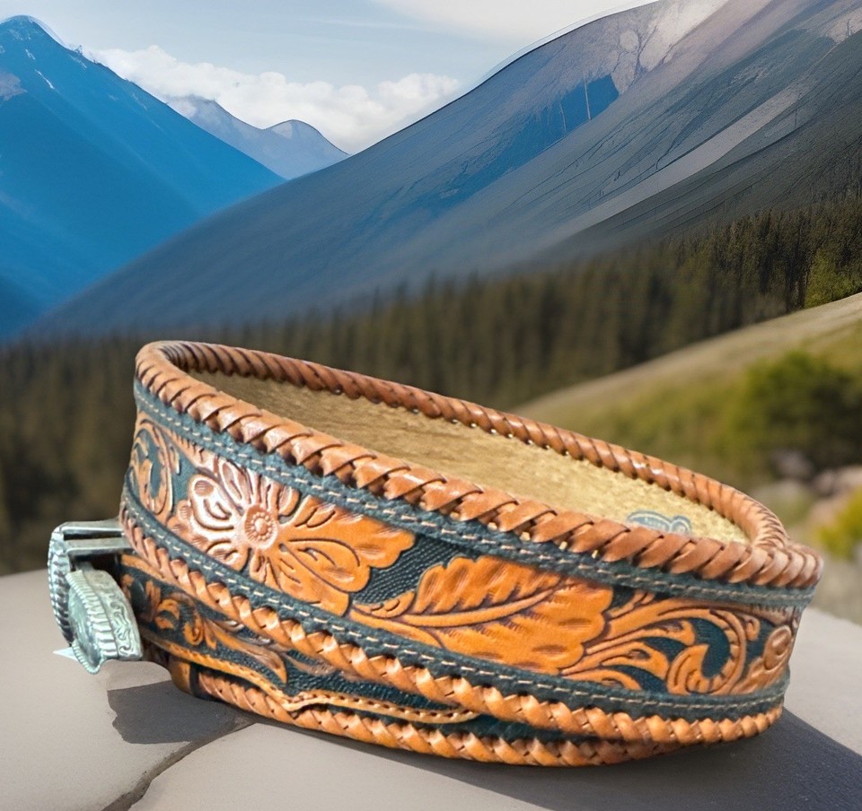 Justin Ranger Style Belt Braided Leather Size 36 NWT C12653 List $78 ...
