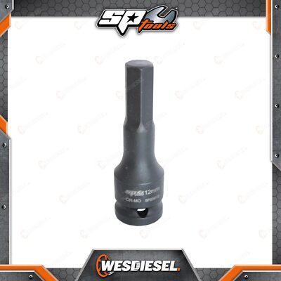 SP Tools 1/2 Inch Drive Inhex Impact Socket - 12mm Metric Hex Bit Long ...