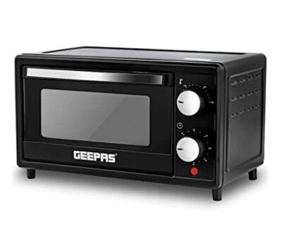 9L Mini Oven & Grill Countertop Electric Grill Bake Roast 650W 9L Black ...