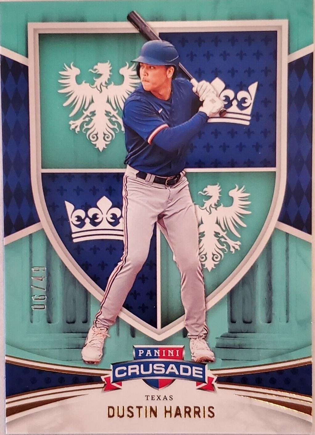 2024 Panini Crusade - Dustin Harris #165 Teal /49 (RC) for sale online ...