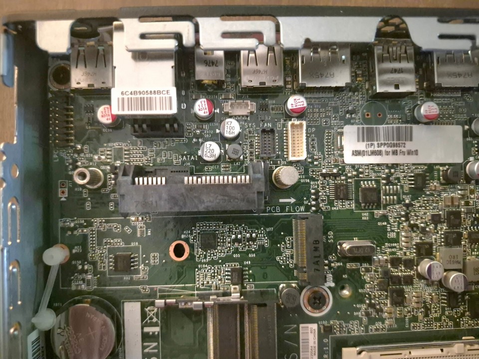 Lenovo Thinkcentre M715 Tiny Barebones unit - no CPU/SSD/RAM - build ...