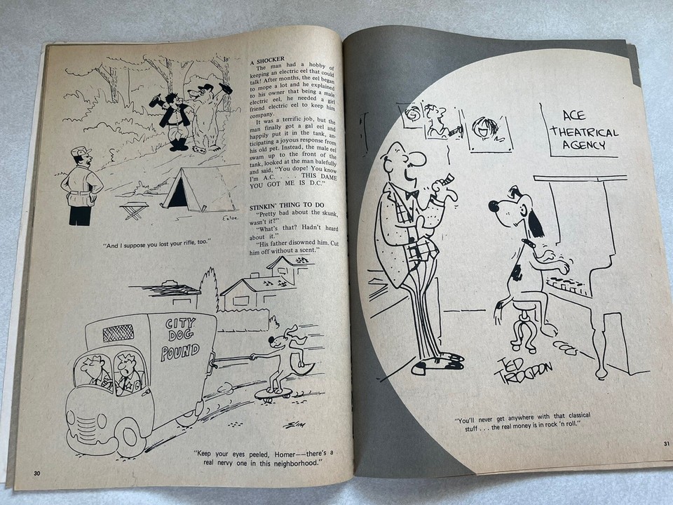 Cartoon Capers Dec 1969 Risque Adult Humor Satire Vol. 4 # 6 Magazine ...