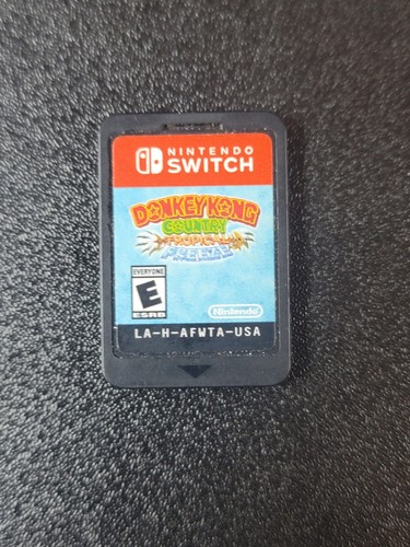 Donkey Kong Tropical Freeze - Cartridge Only - Nintendo Switch - Tested ...