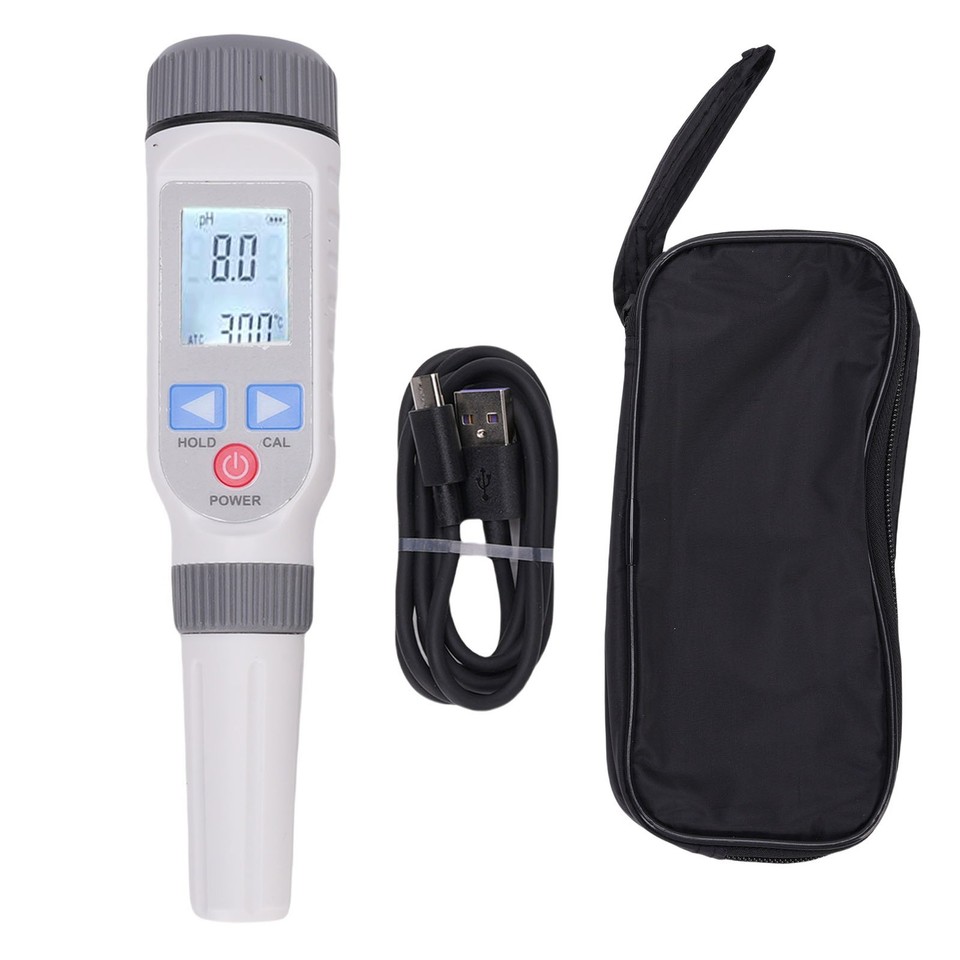 Digital Water PH Tester PH Test Pen Portable Water Quality Tester LCD ...