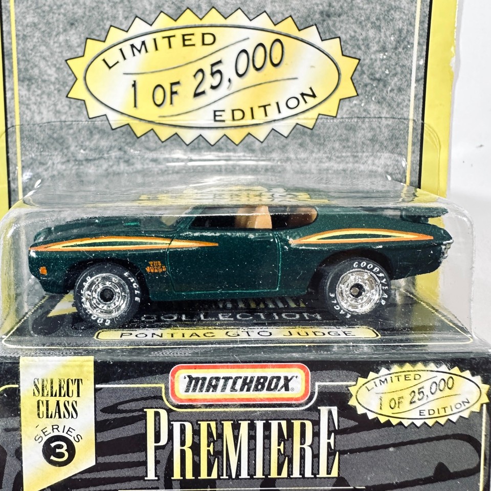 Lot of 4 Matchbox Premiere Collection Cars | Corvette, T-Bird, Jaguar ...