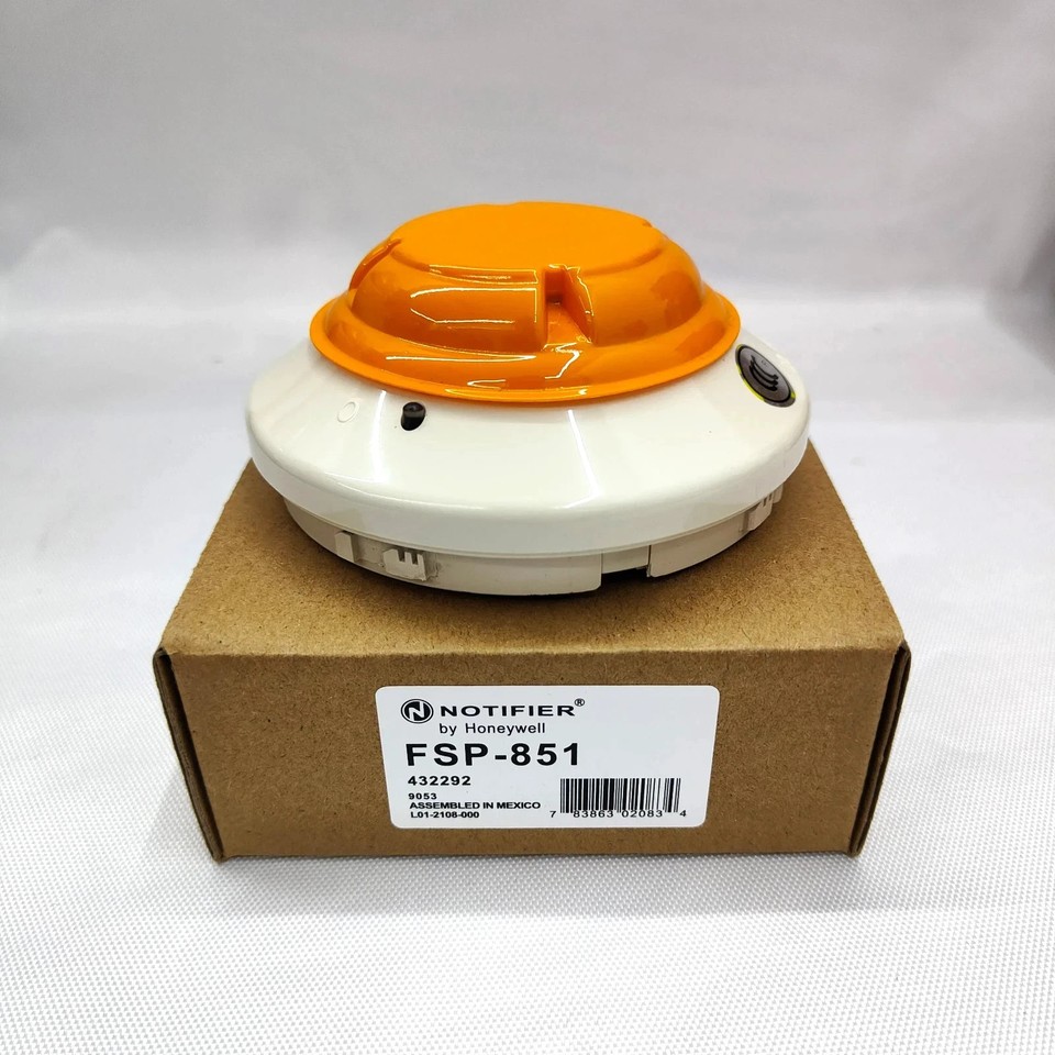 NOTIFIER FSP-851 SMOKE DETECTOR FSP 851 FIRE ALARM FREE FAST SHIPPING ...