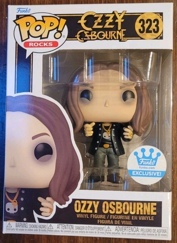 Funko Pop! Rocks #323 Ozzy Osbourne In Black Suit Funko Exclusive | eBay