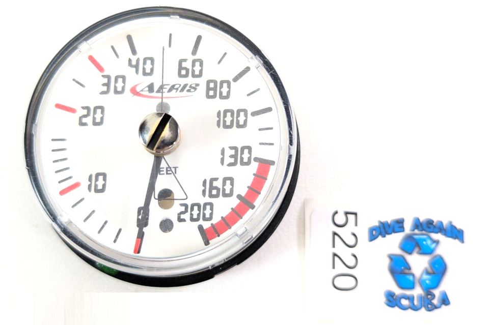 Nuovo Aeris / Oceanic Manometro Puck Modulo Per Immersione Fino A 200 ...