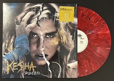 Kesha - Cannibal Limited Edition Marbled Cannibal Red Colored Vinyl ...