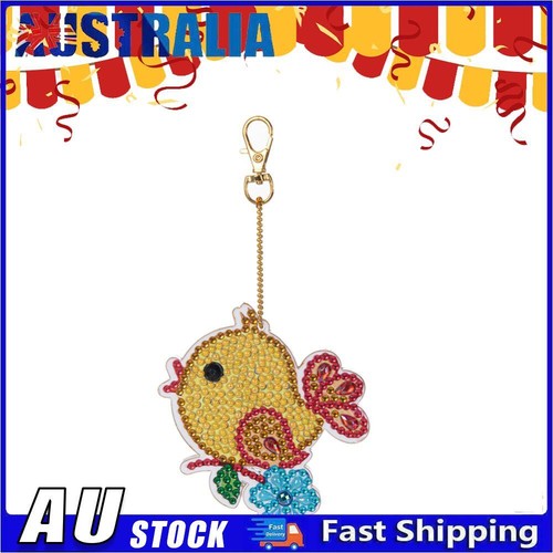 Cartoon Diamond Painting Keychain DIY Luminous Key Ring Pendant (DSK026 ...