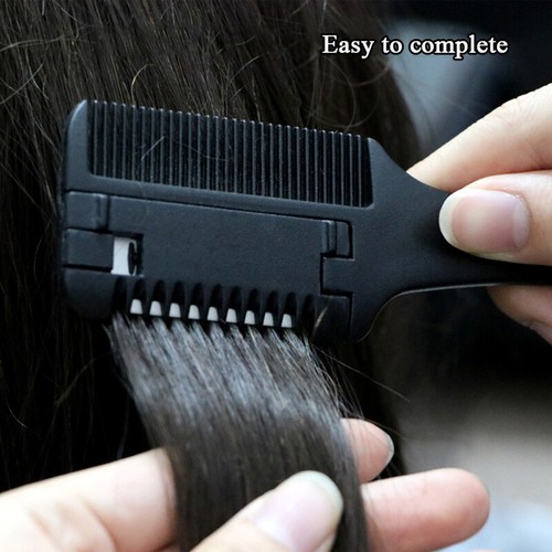 Hair Cutting Comb Modeling Tool Barber Comb Hair Cutting Knife Blade ...