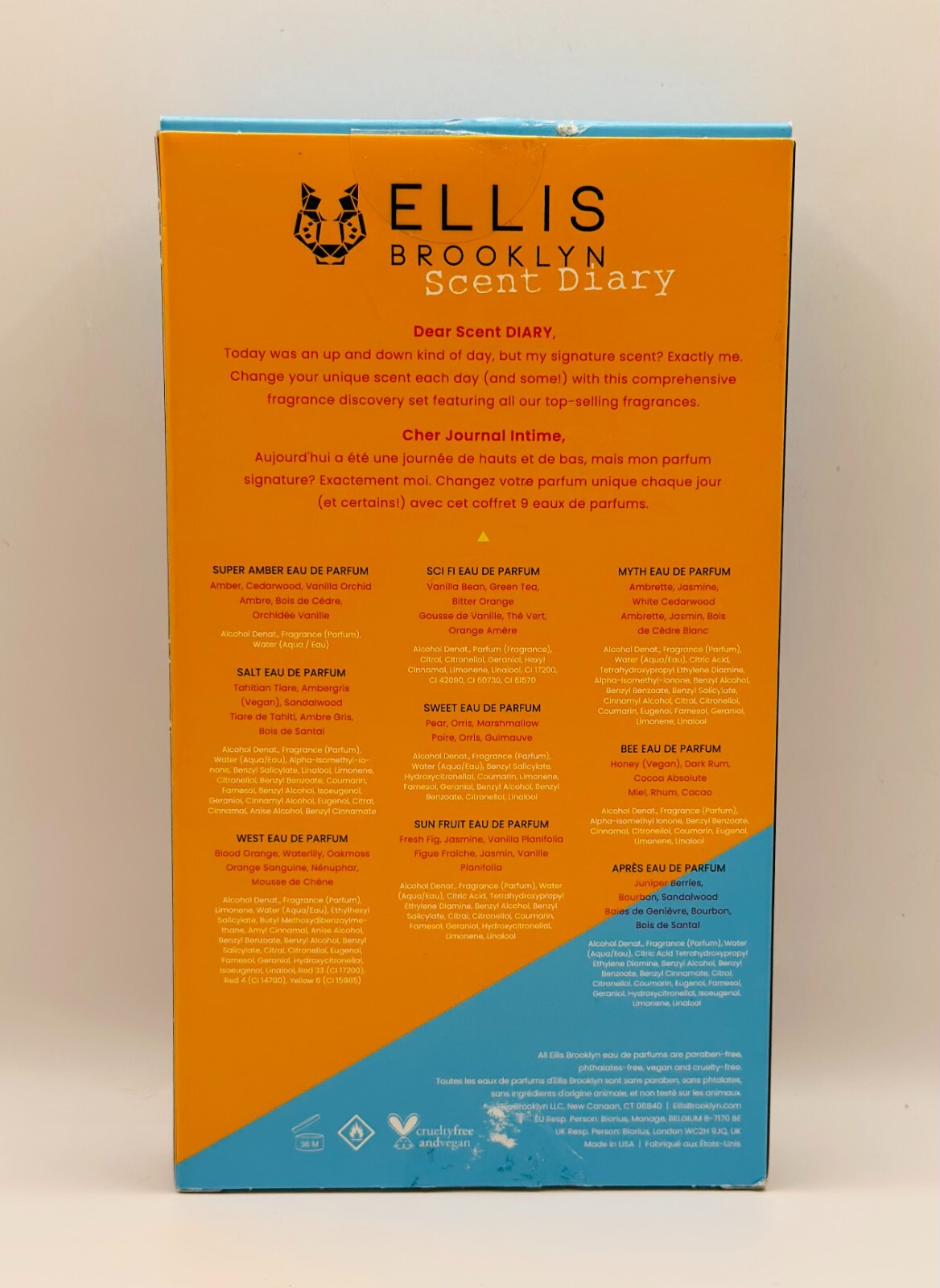 Ellis Brooklyn Scent Diary Fragrance Discovery Set | eBay