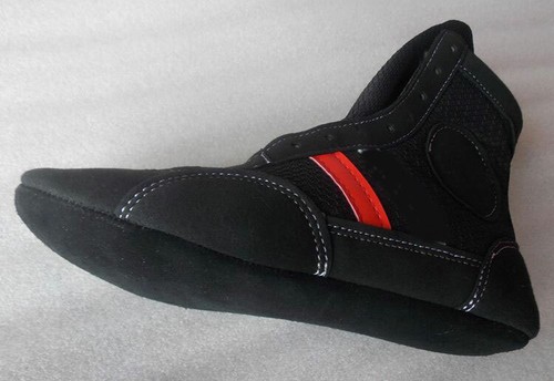 Unisex Fitness Boxing Training Boots Wrestling Shoes Indoor Soft Sambo ...