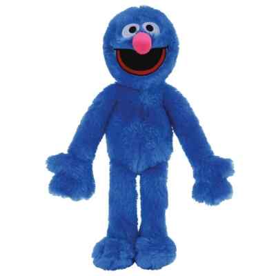 Large Grover 16'' Sesame Street Grover Plush Toy. Blue Super Soft Toy ...