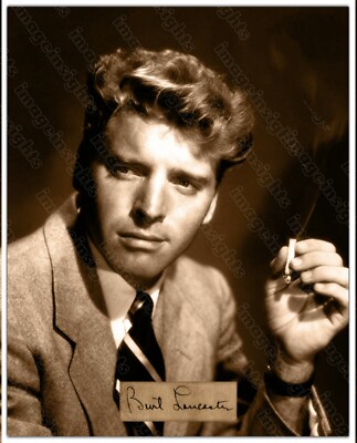 BURT LANCASTER Movie Star Icon 8" x 10" Photograph Autograph Reprinted ...