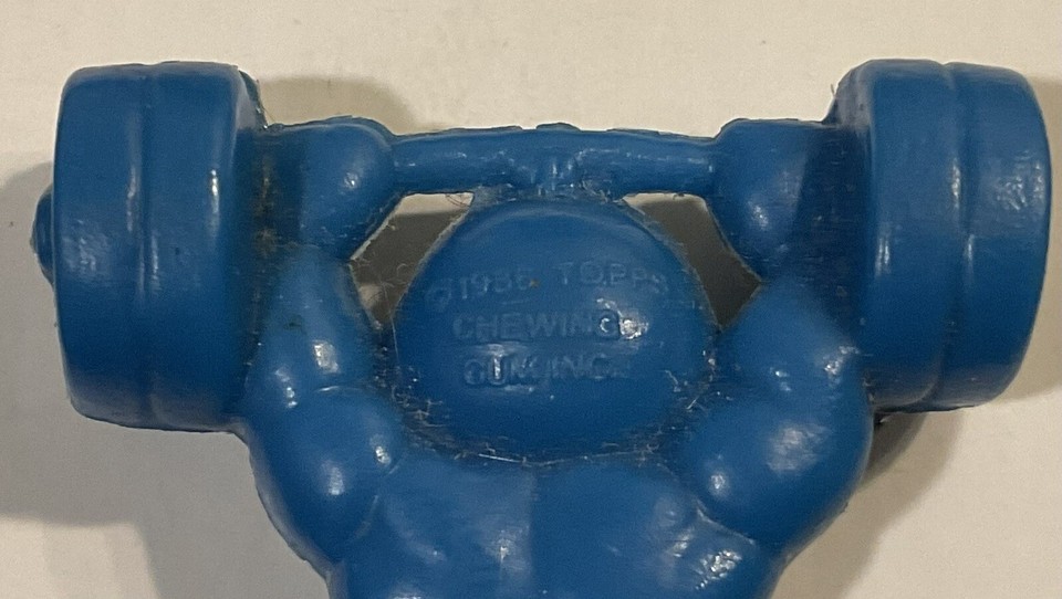 Garbage Pail Kids Russel Muscle Men Brett Sweat 1986 Mini Figure Blue ...