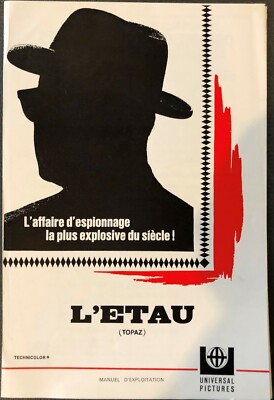 Manuel Publicitaire L'ETAU. Alfred Hitchcock, Dany Robin, Frederick ...