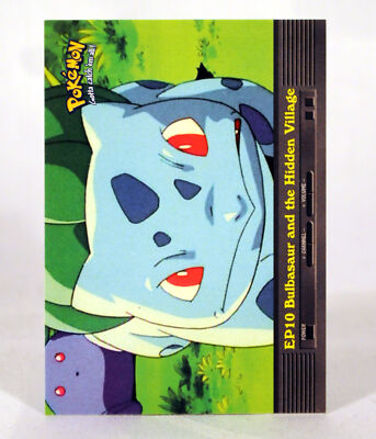 EP10 Bulbasaur TV Animation Edition Blue Logo NM | eBay