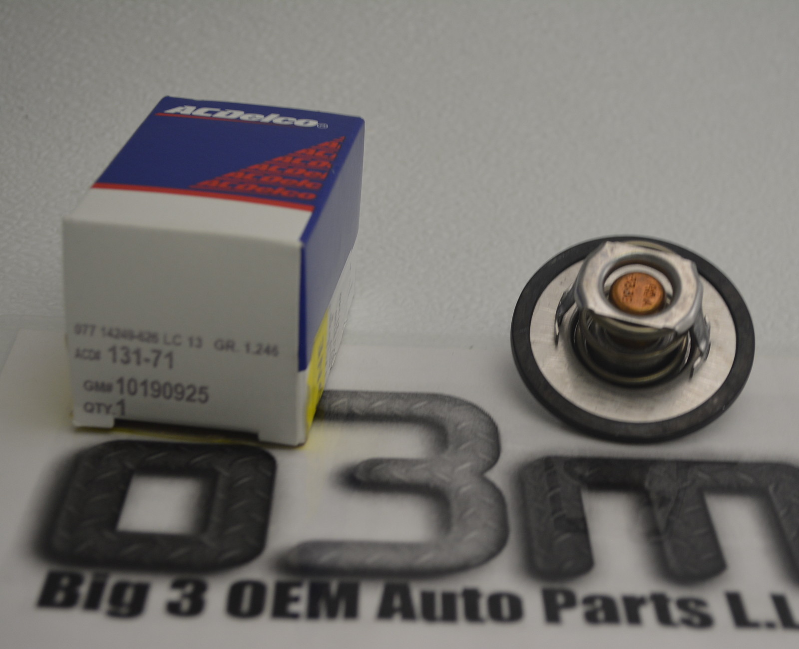 Chevrolet Pontiac GMC Oldsmobile Engine Coolant Thermostat new OEM ...